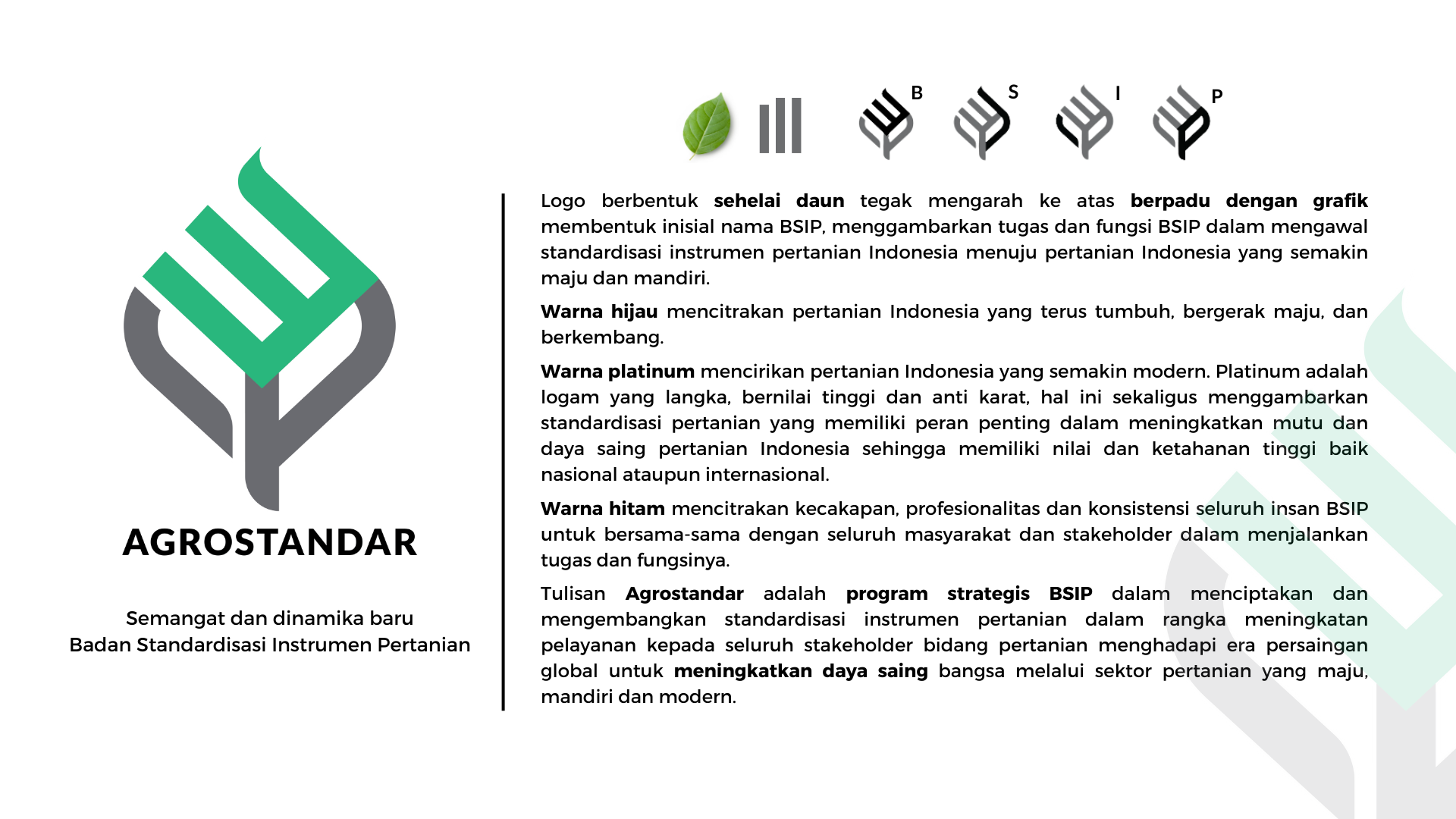 BRMP Pengelola Hasil - Logo Agrostandar